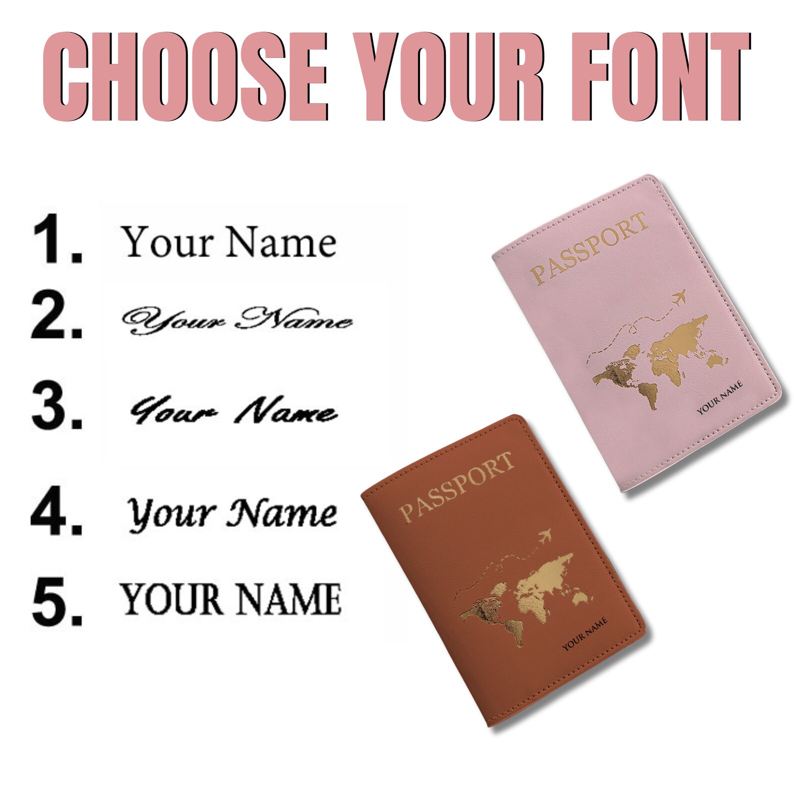 Personalized Passport Personalized Passport Cover and Luggage - Etsy