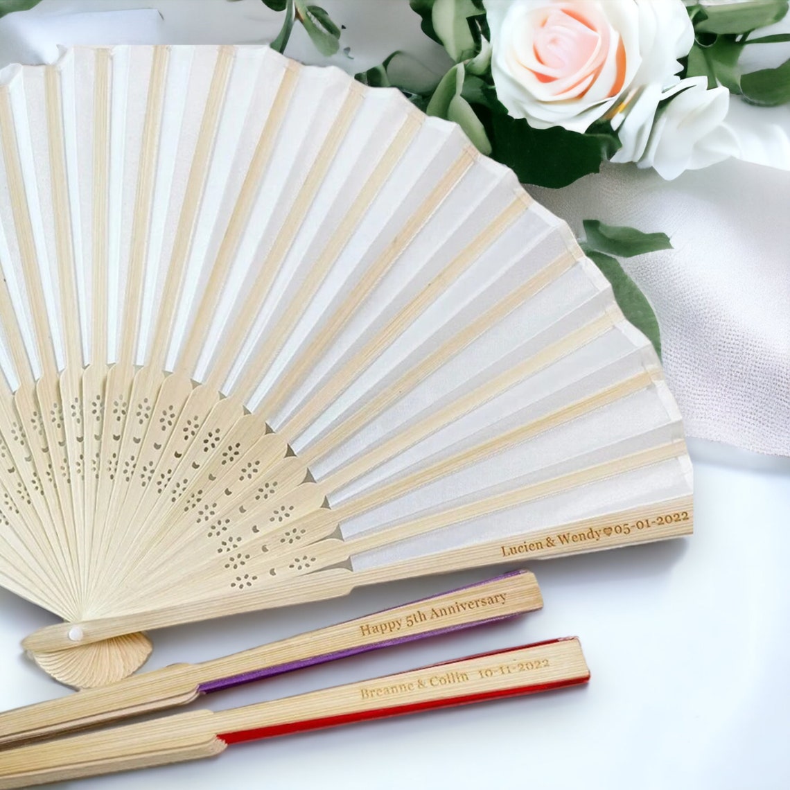 Personalized Hand Fans for Wedding Personalized Hand Fans - Etsy