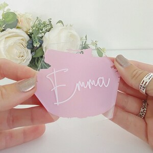 10pcs Pack Table Place Cards for Wedding Wedding Acrylic Place Cards ...