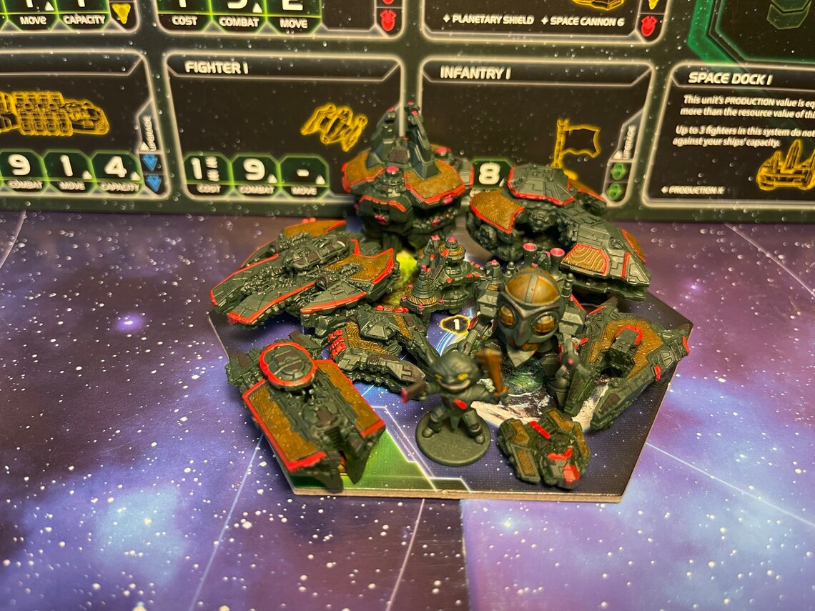 Twilight Imperium Goblin Tribes Custom Fleet - Etsy