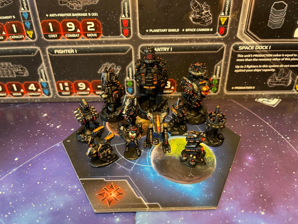 Twilight Imperium Custom Barony Fleet - Etsy