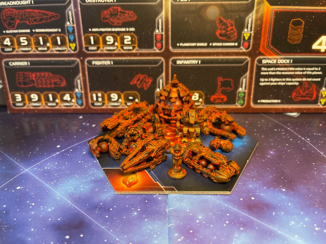 Twilight Imperium Embers Custom Fleet - Etsy