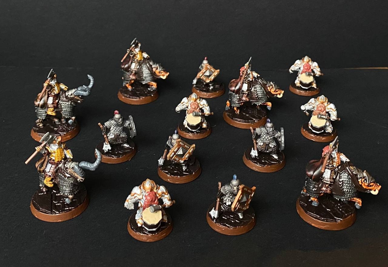 War of the Ring Custom Dwarf Minis - Etsy