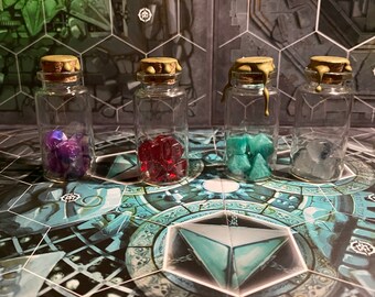 Dice Potion Bottles, Fully Customizable. Perfect for D20 Games and Dice ...