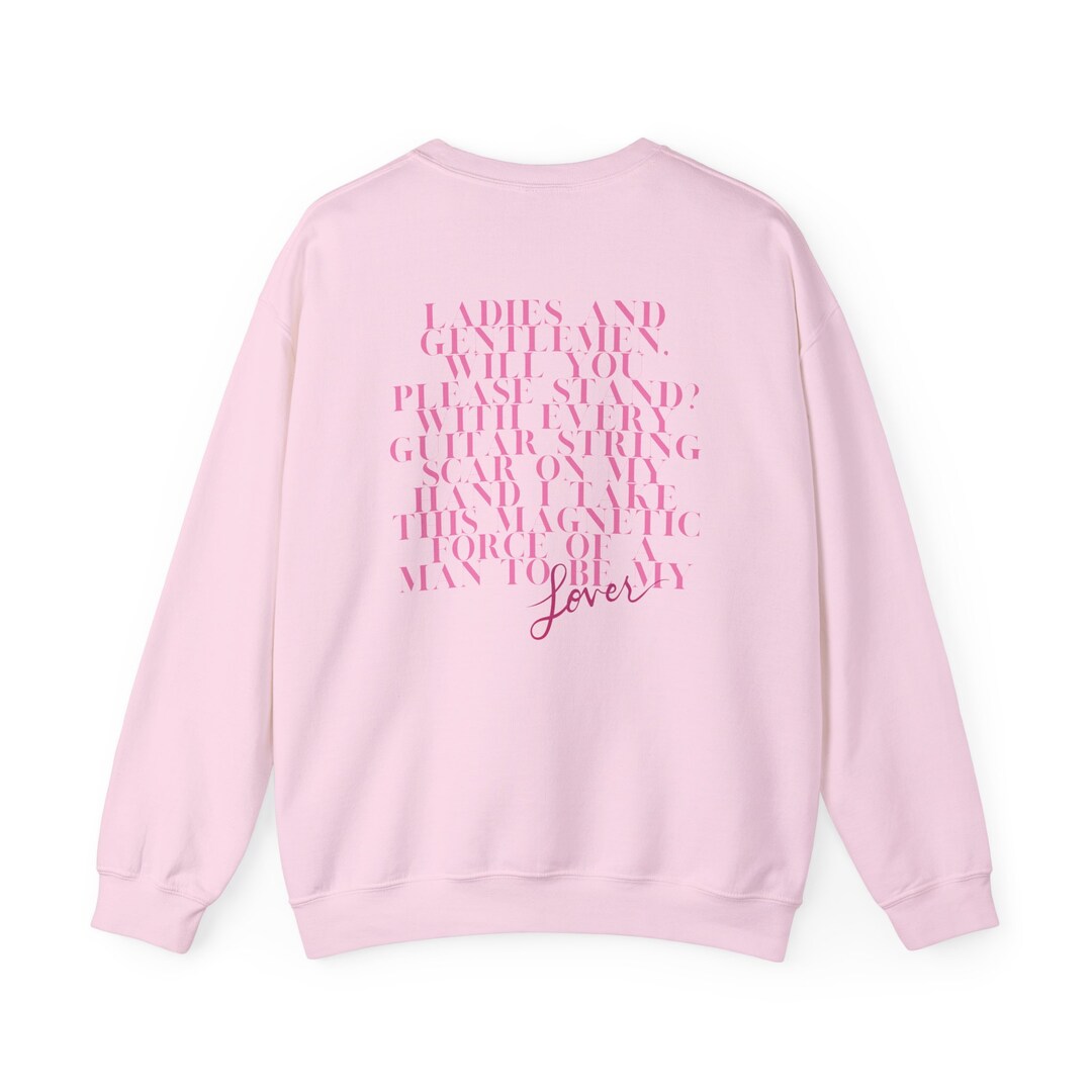 Lover Lyrics Sweater - Etsy