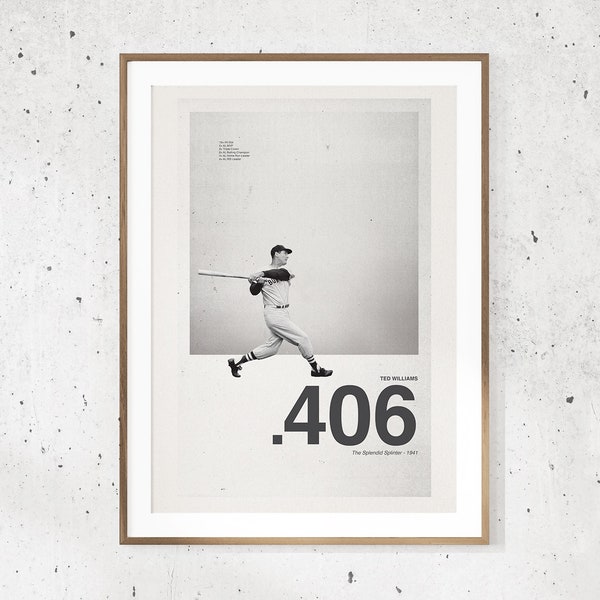 Ted Williams - Etsy