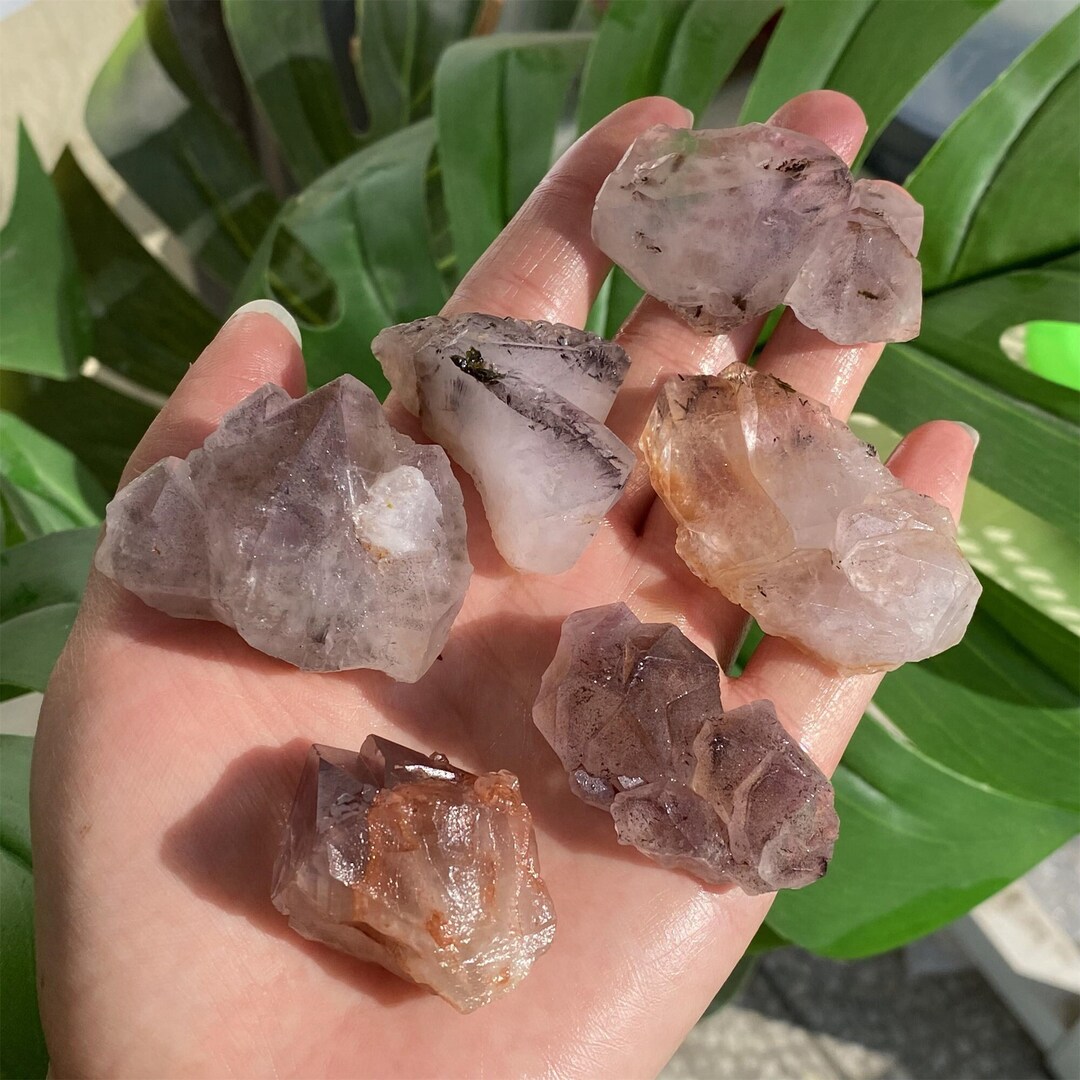 Natural Super Seven Quartz Point,super Seven Raw Healing Stones, Raw ...