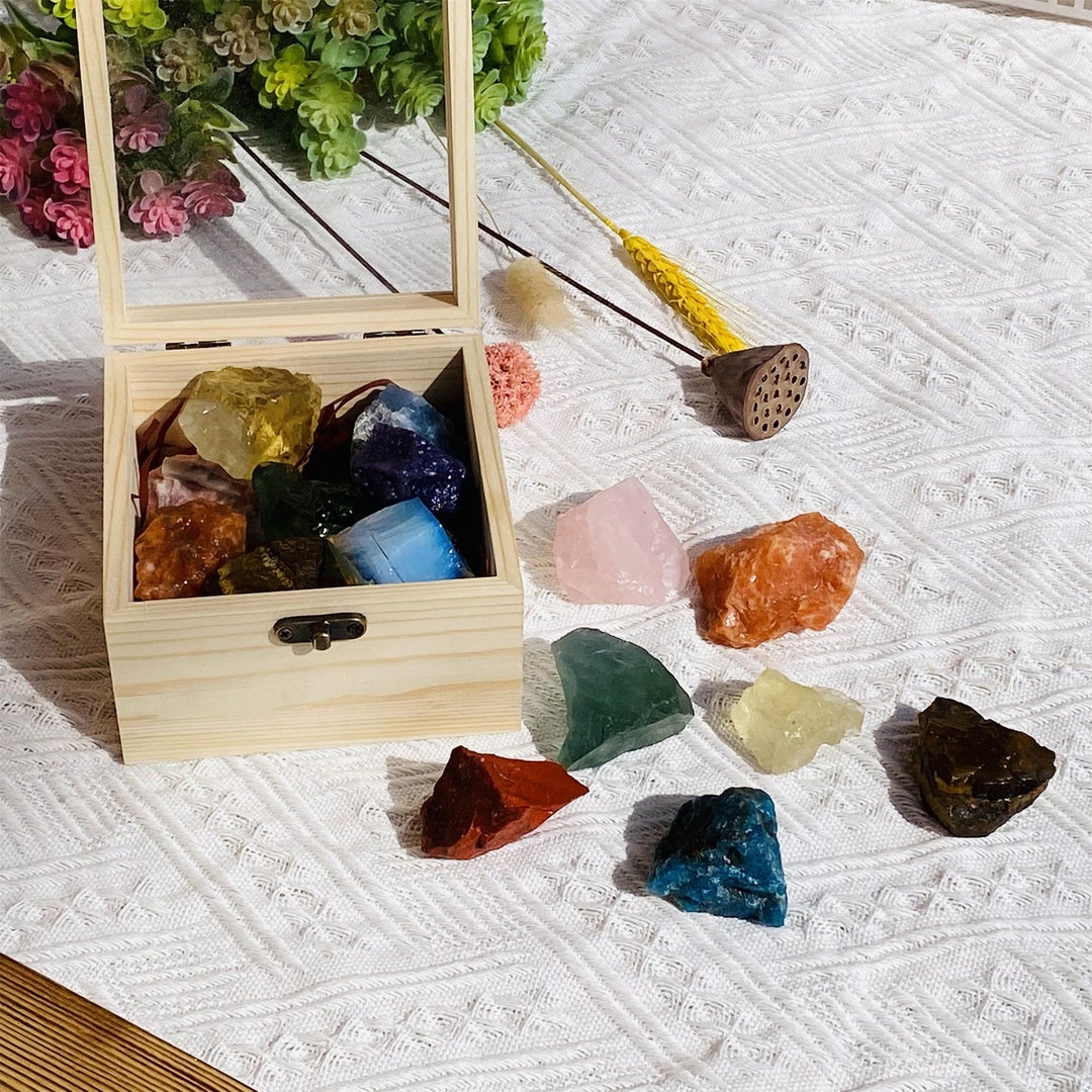 Natural Raw Gemstone,quartz Crystal,rough Mix,rough Mixed Crystals ...