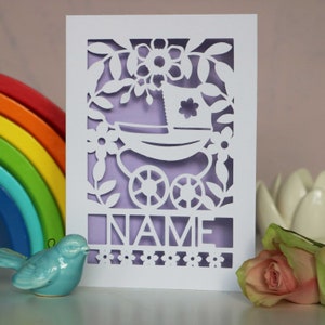 COMMERCIAL USE BUNDLE Baby Card Papercut Templates - Etsy