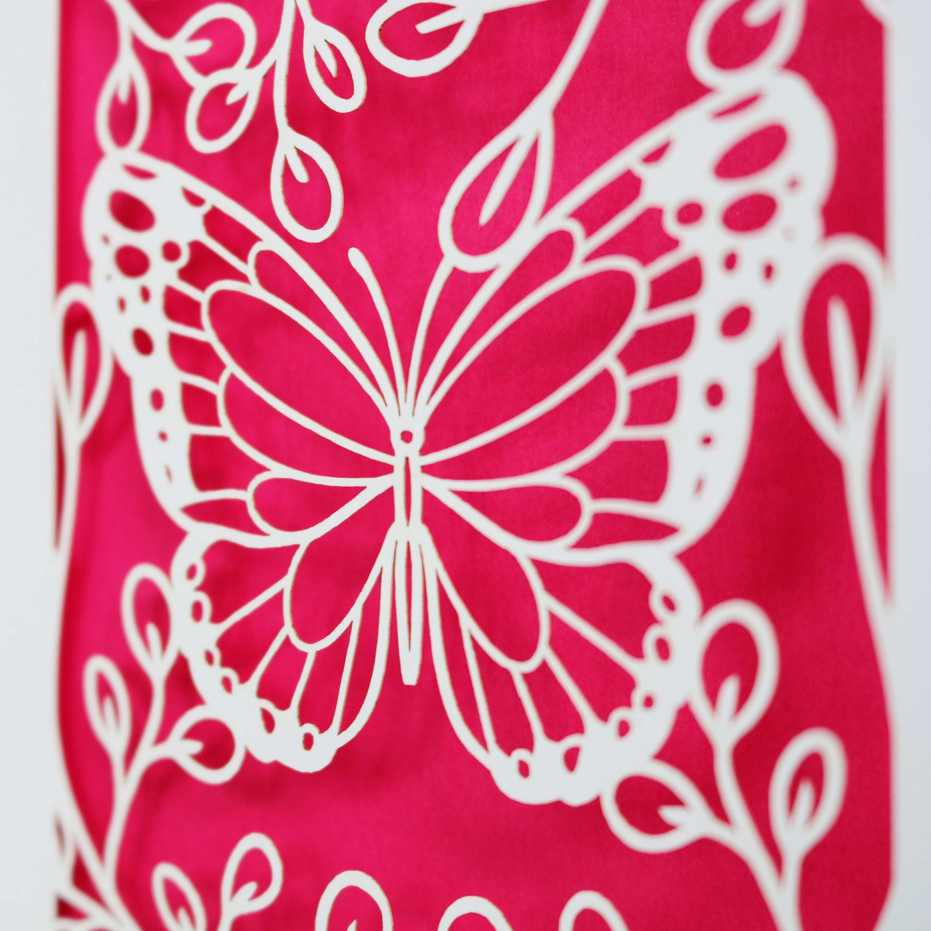 Papercut Butterfly Card SVG for Laser Cutting - Etsy
