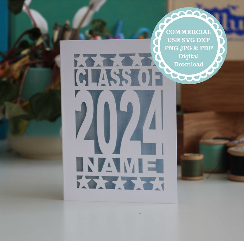 Graduation Card SVG File for Cricut or Laser Cutting - Etsy UK