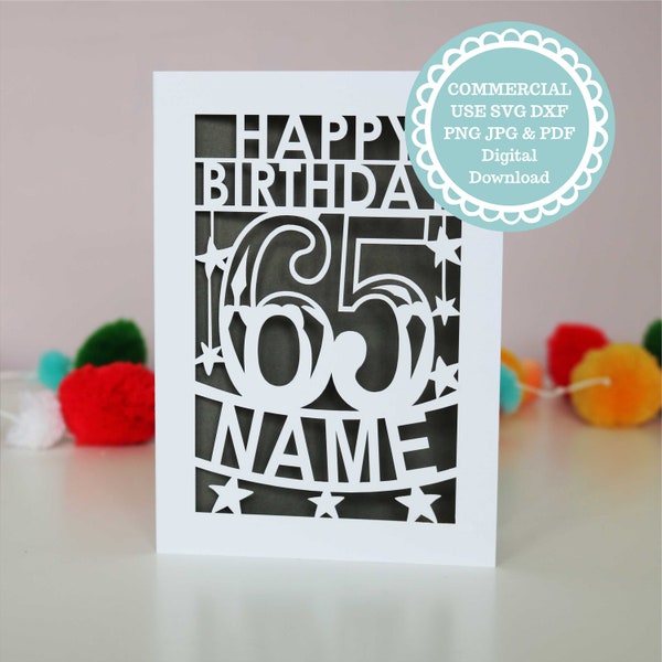 65th Birthday - Etsy