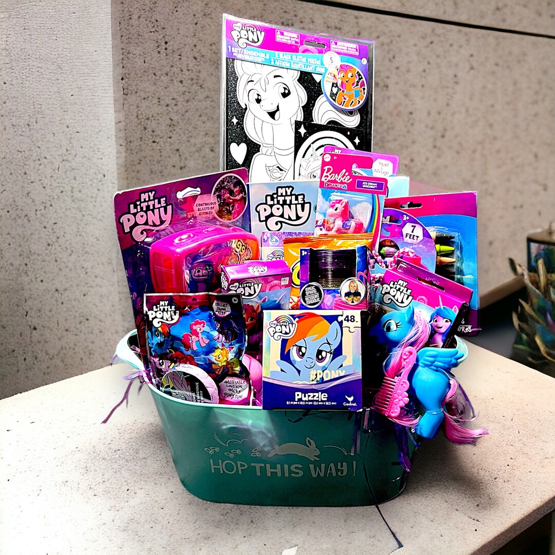 My Little Pony Themed All Occasions Basket - Etsy