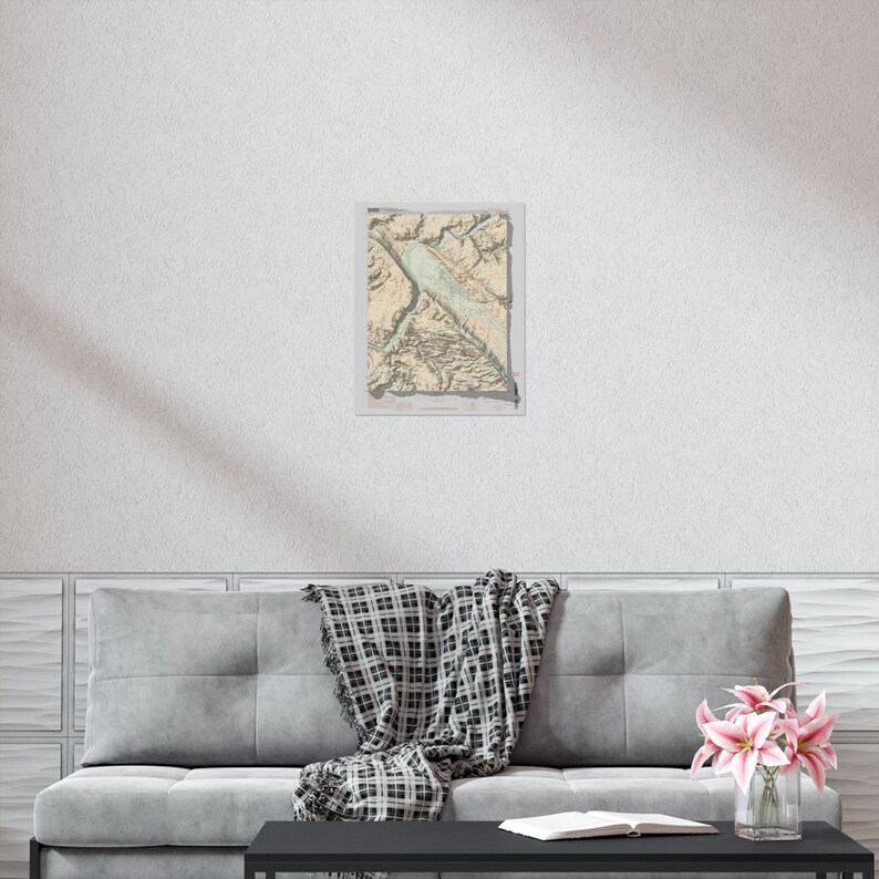 Moab, Utah USGS Topography Map | Gift Map - Etsy