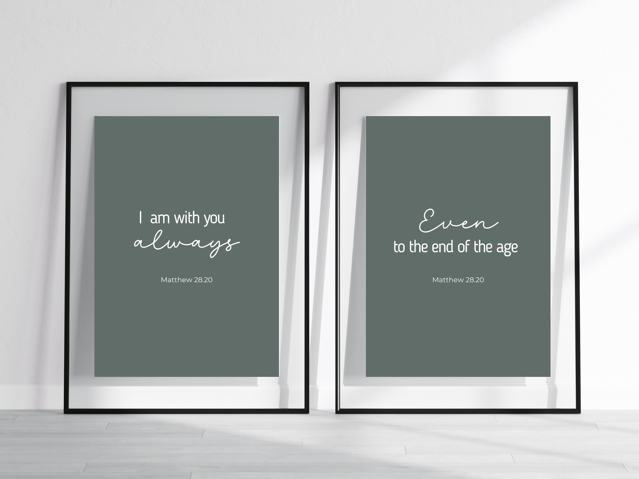 Printable Christian Wall Art Modern Christian Art, Bible Verse Wall Art ...