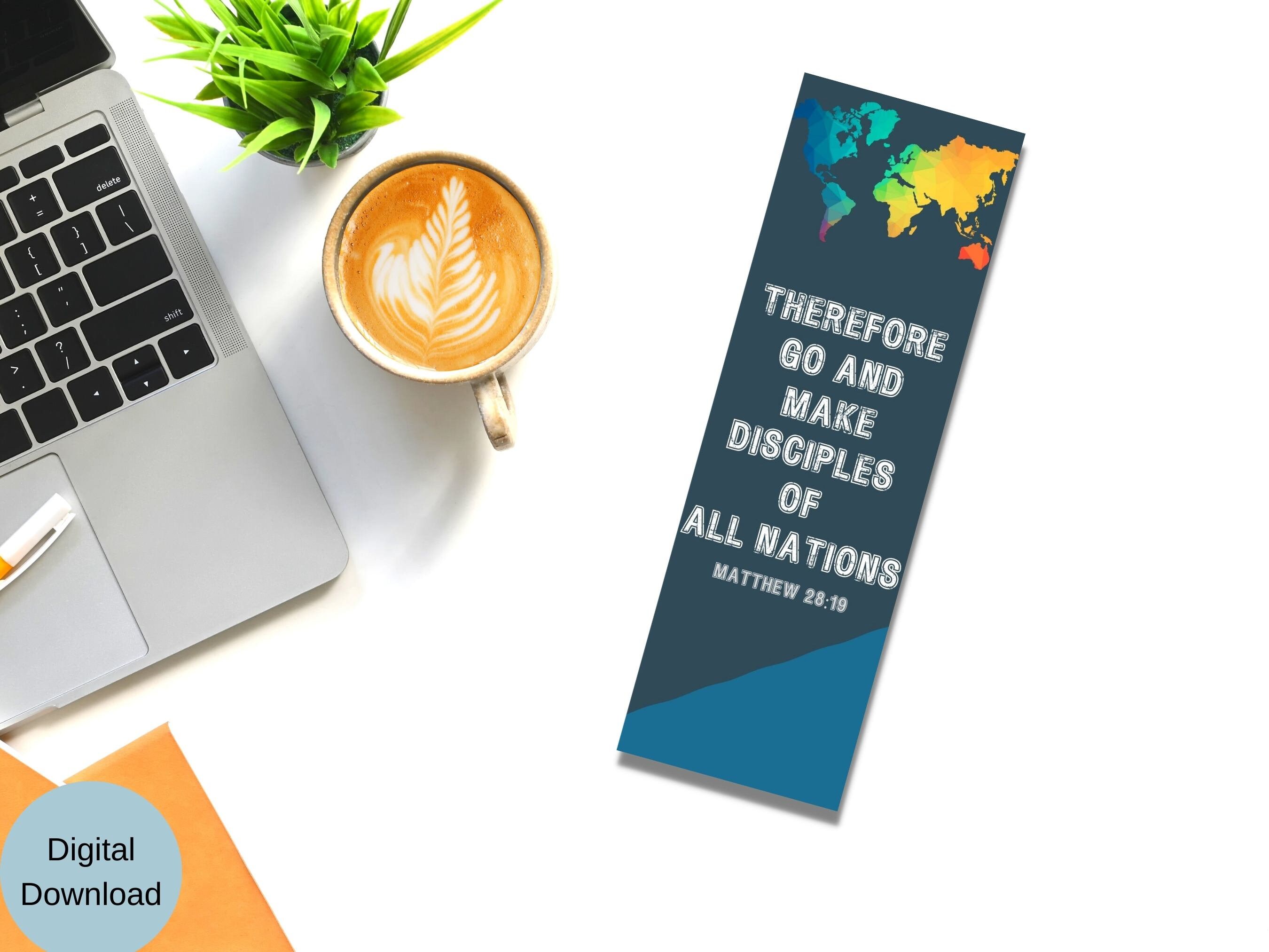 Printable Bookmark Set of 2, Christian Bookmarks, the Great Calling ...