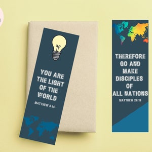 Printable Bookmark Set of 2, Christian Bookmarks, the Great Calling ...