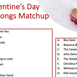 Valentine's Day Game Bundle #1 - Etsy