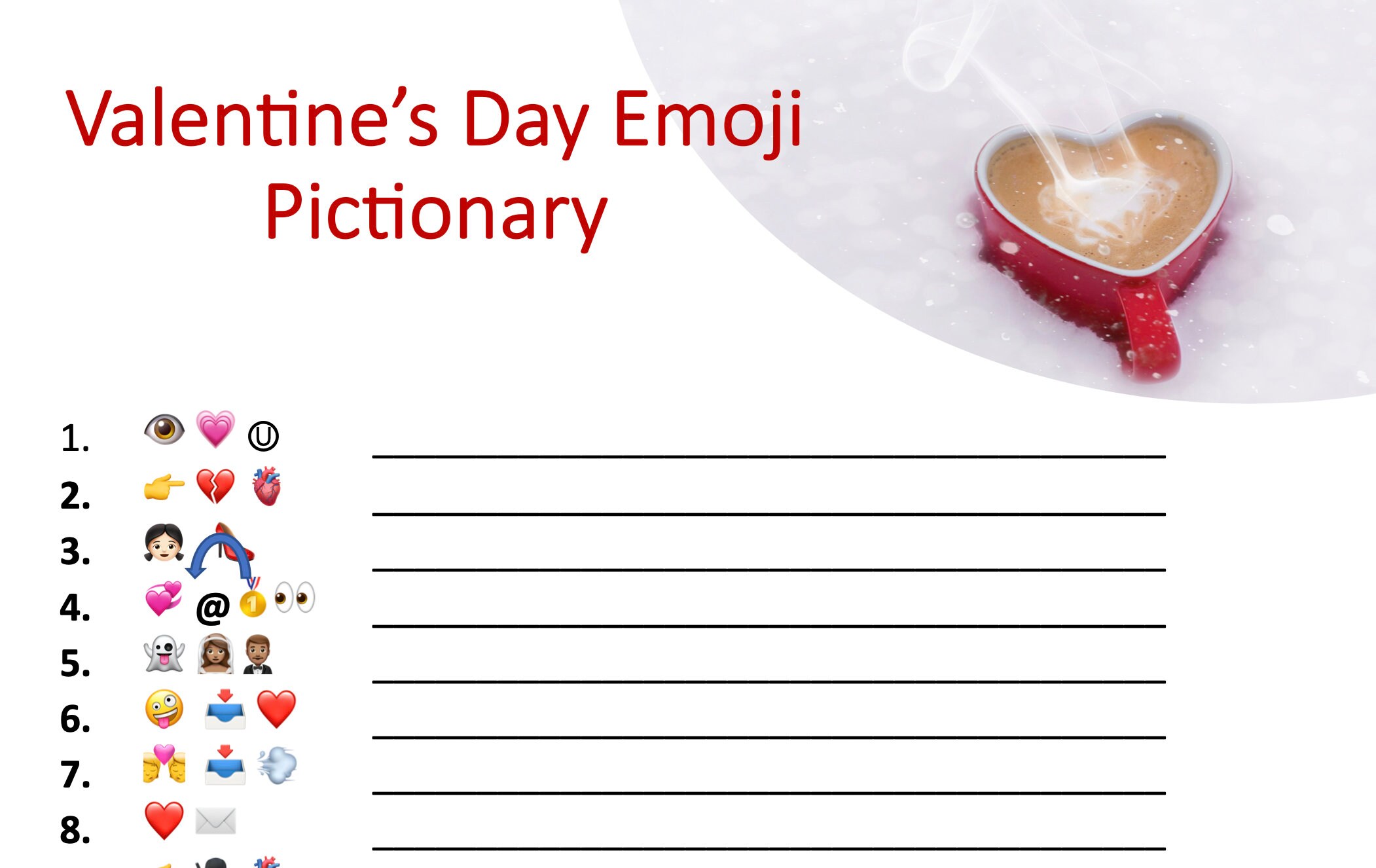 Valentine's Day Game Bundle #1 - Etsy