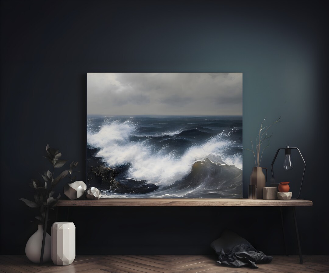 Ocean Waves - 3:2 Large Canvas Gallery Prints - Sizes up to 40x60 Inch ...