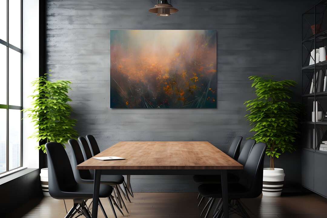 Large Abstract Canvas Gallary Print Sizes up to 60 X 40 - Etsy