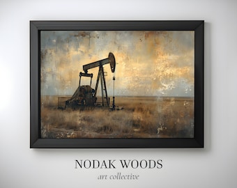Oil Rig - Etsy