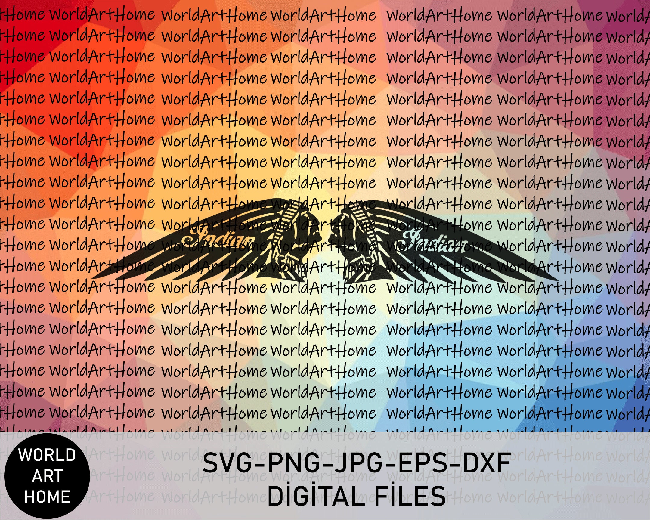Indian Motorcycle Svg, Png, Eps, Dxf, Jpg - Etsy