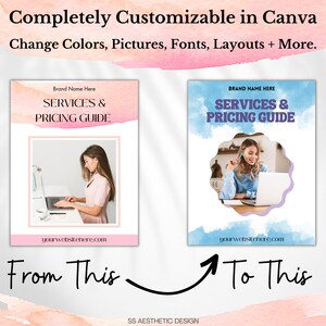 Price List Template Virtual Assistant | Services and Pricing Guide ...