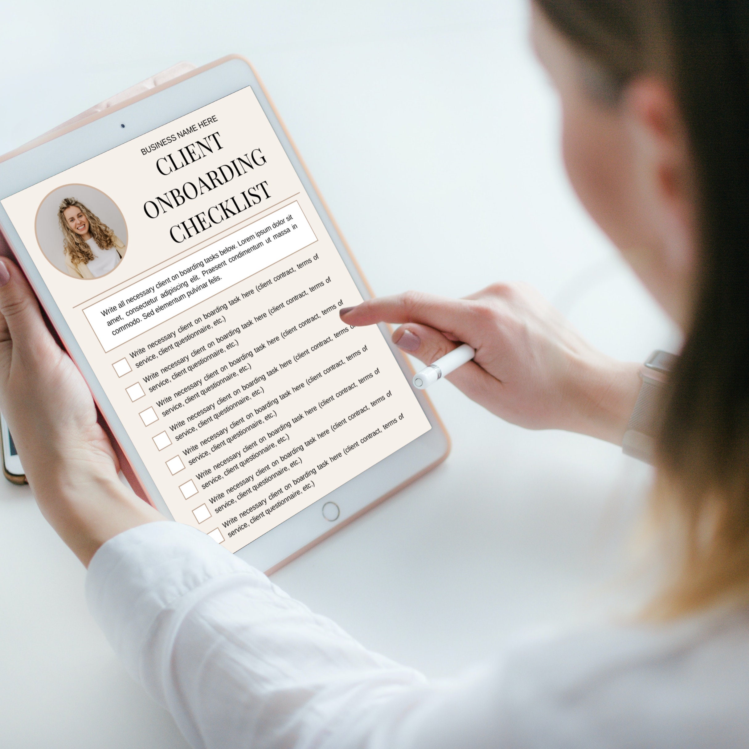 Business Client Profile Template Package | Client Onboarding | Virtual ...