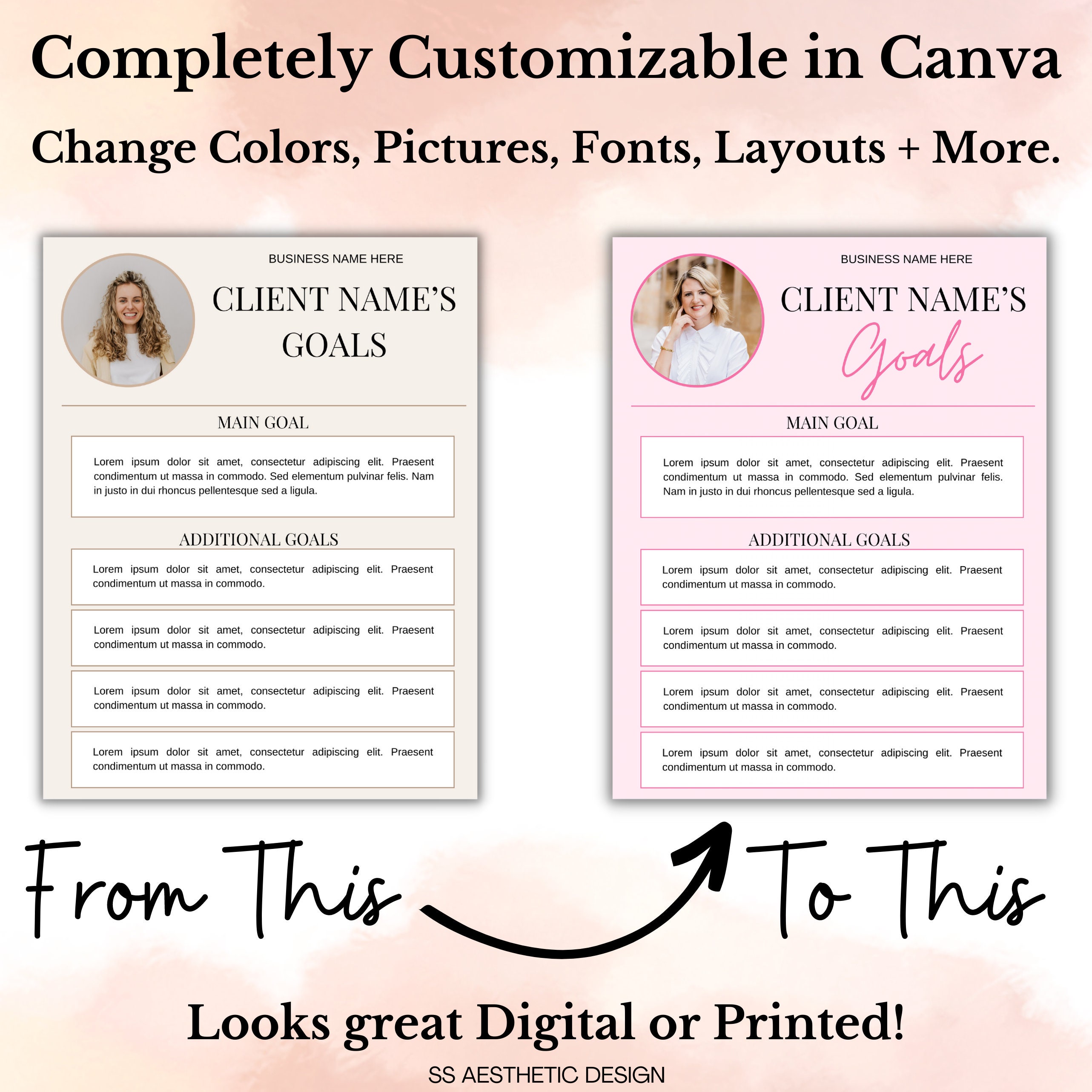 New Client Questionnaire Template Social Media Manager Virtual ...