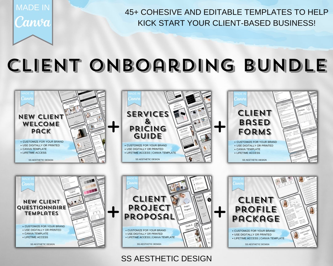 New Client Onboarding Bundle | Virtual Assistant | Social Media Manager ...