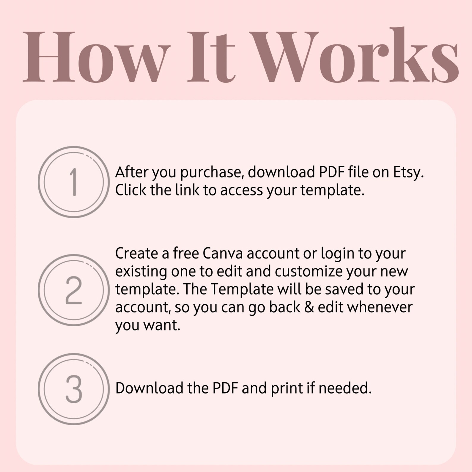 Editable Sign in Sheet, Instant Download, Sign in Sheet, Canva Template ...