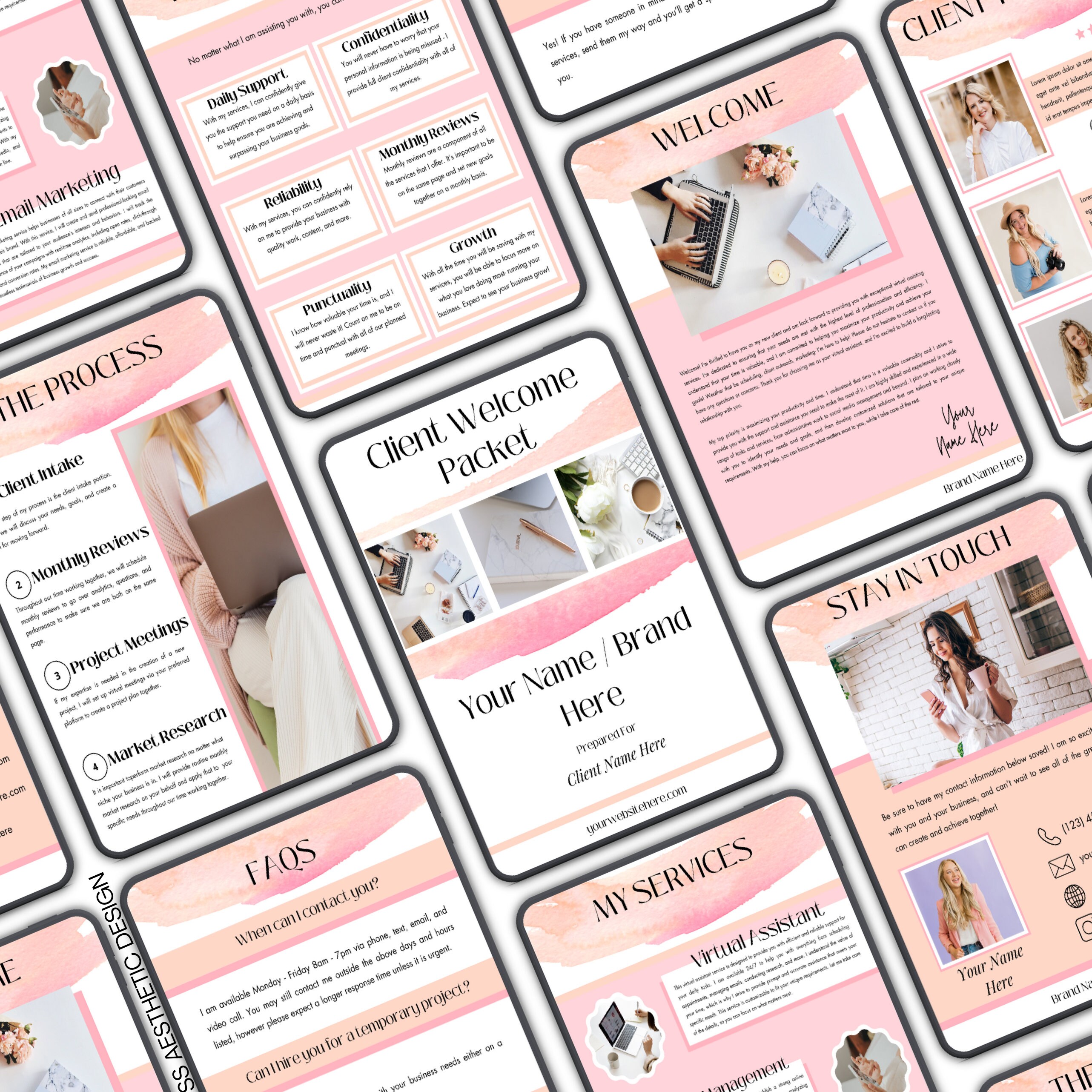 Virtual Assistant Client Welcome Packet Client Welcome Packet Template ...
