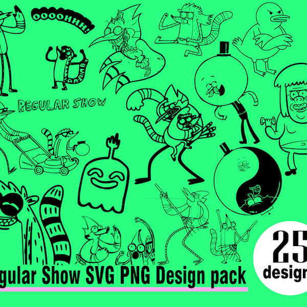 Regular Show Stickers Pack - Etsy