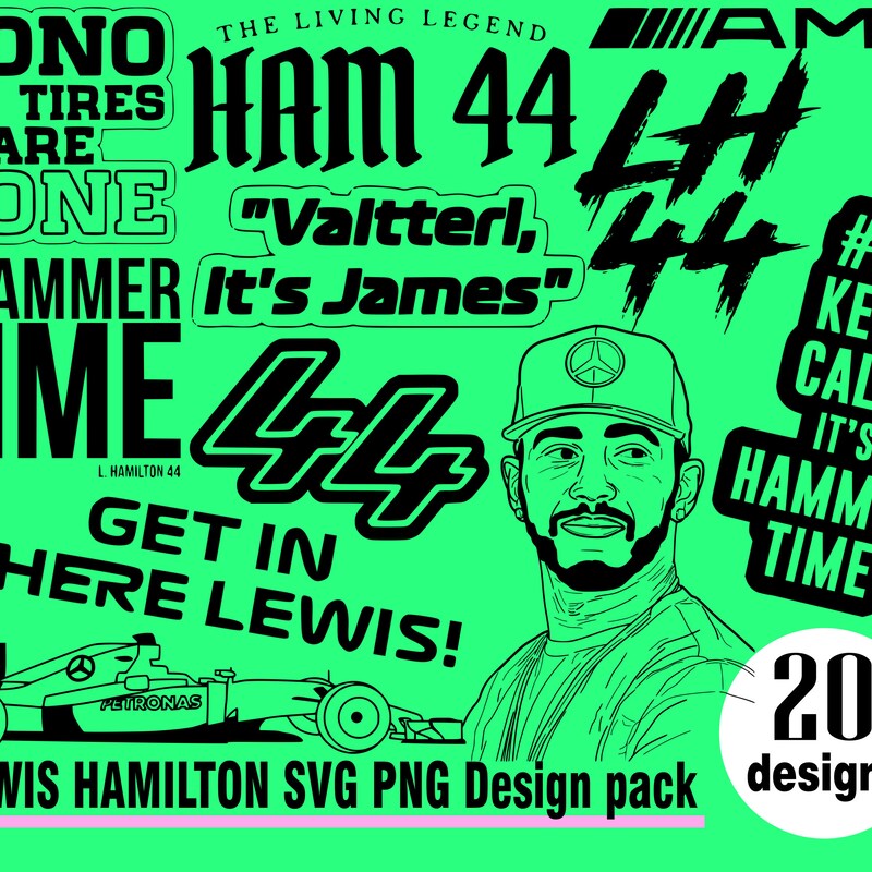 Lewis Hamilton - Etsy
