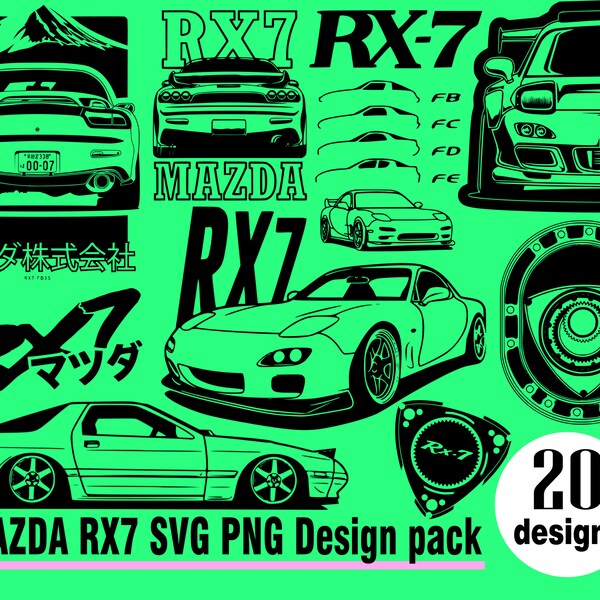 Mazda Rotary Svg - Etsy UK