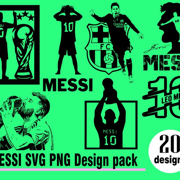 Messi Svg - Etsy