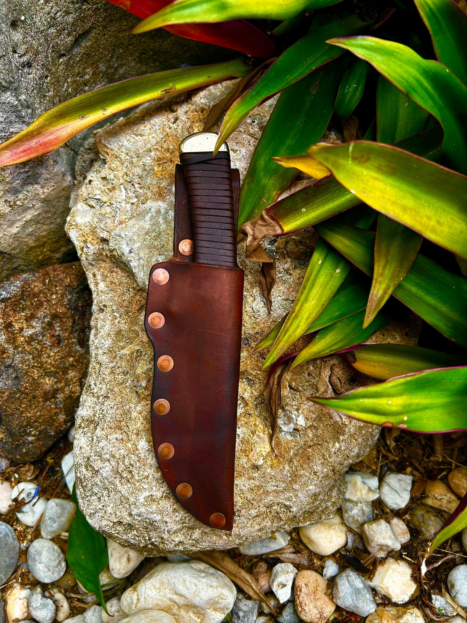 Handmade Leather Knife Sheaths for Bronze Knives (knife Not Included ...