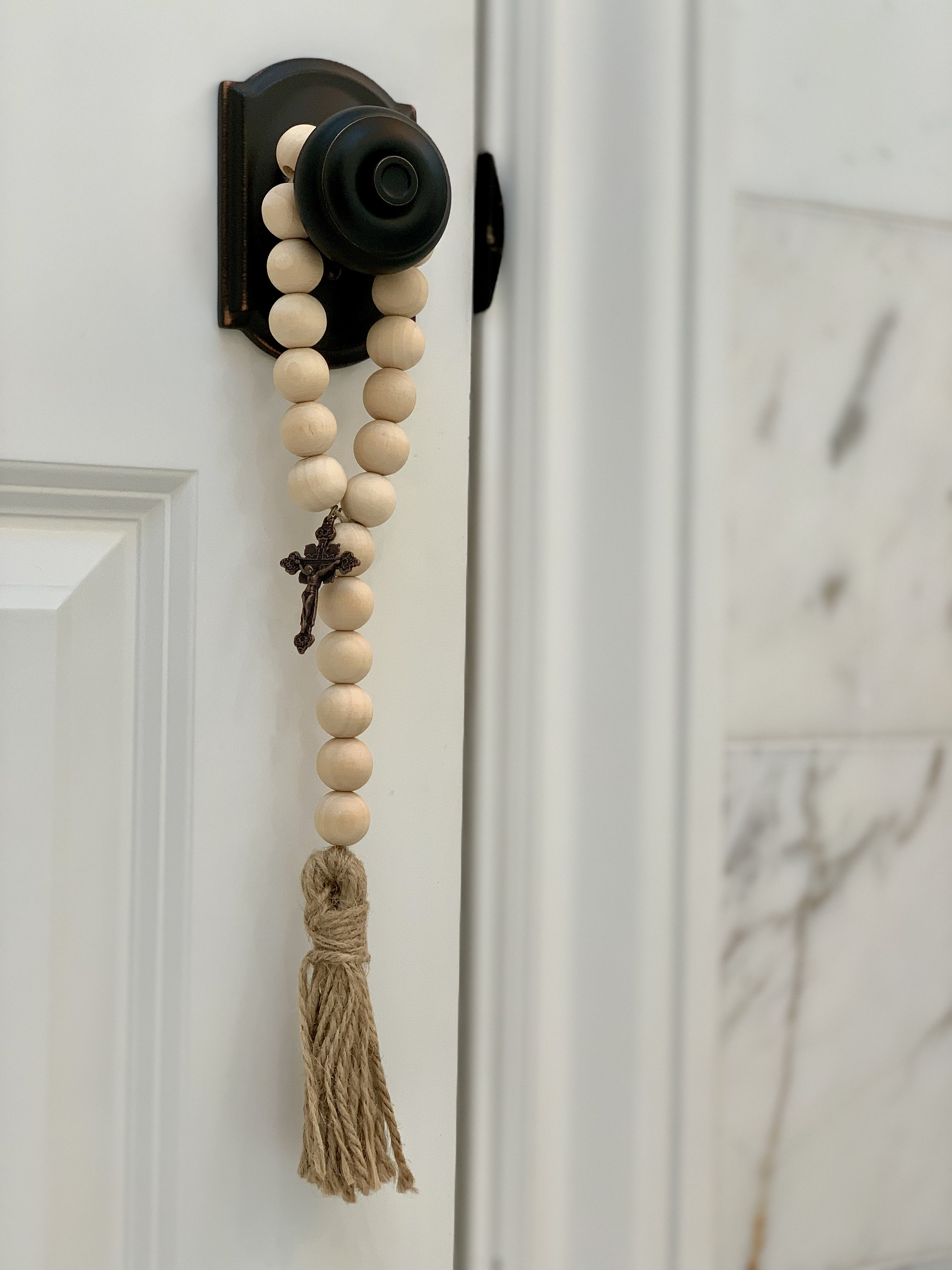 Crucifix Door Hanger Catholic Decor Catholic Gift Home Gift Crucifijo ...