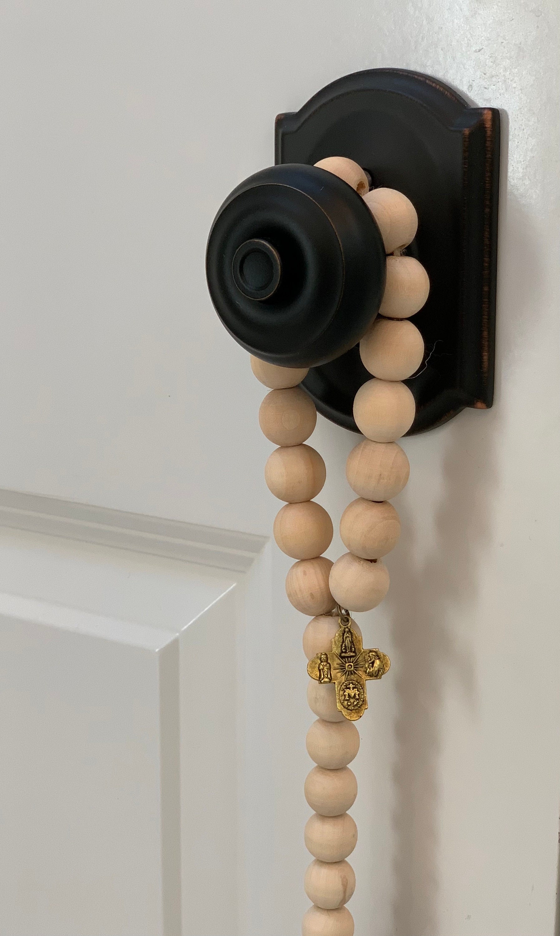 Crucifix Door Hanger Catholic Decor Catholic Gift Home Gift Crucifijo ...