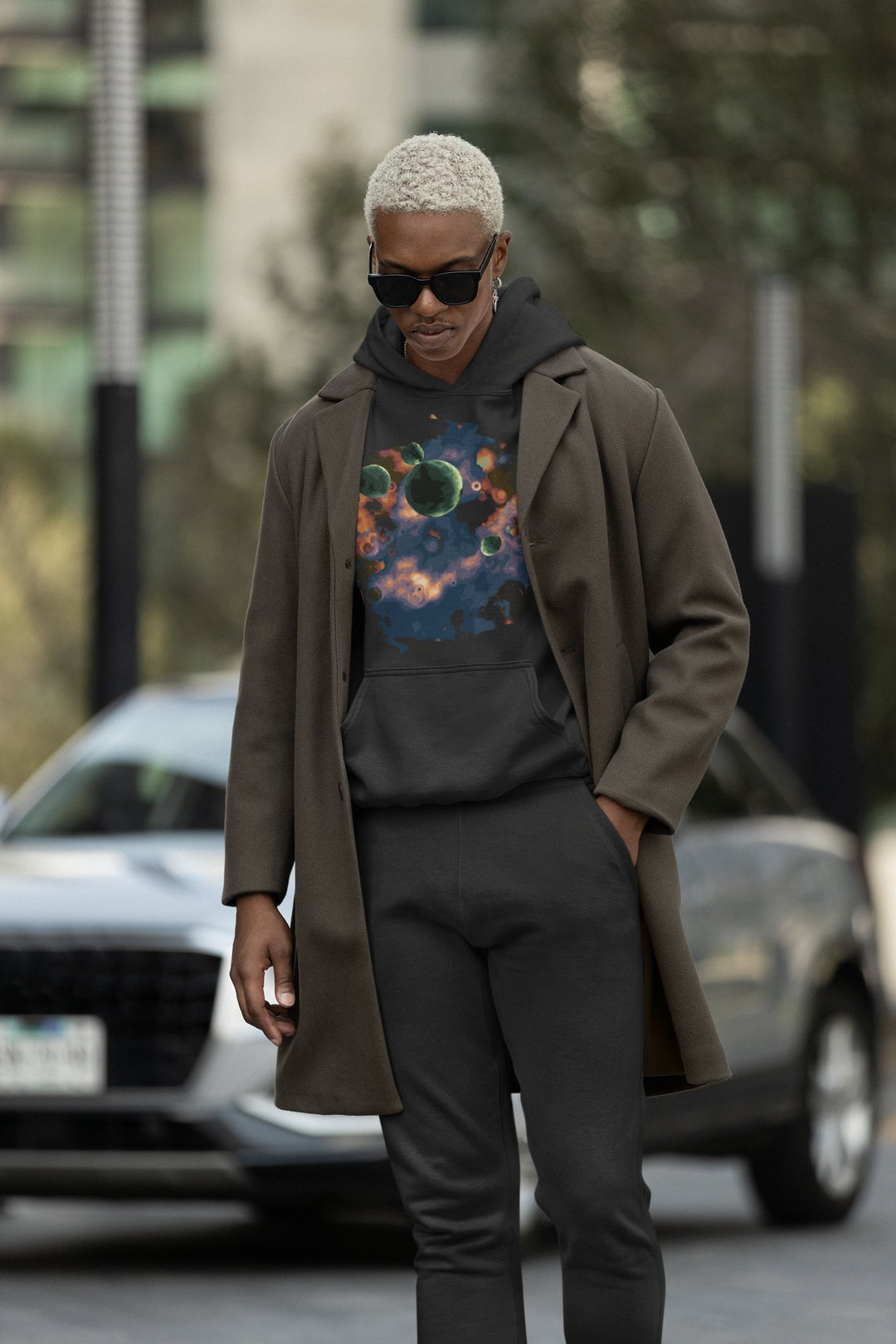 Space Hoodie Space Pullover Galaxy Hoodie Space Design - Etsy