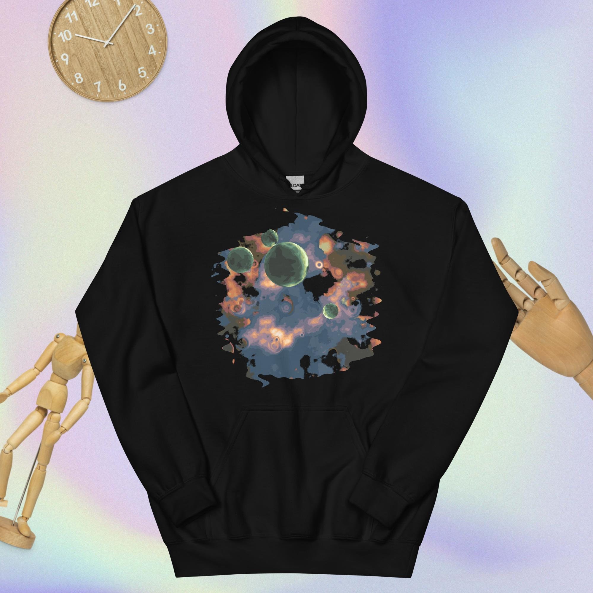 Space Hoodie Space Pullover Galaxy Hoodie Space Design - Etsy