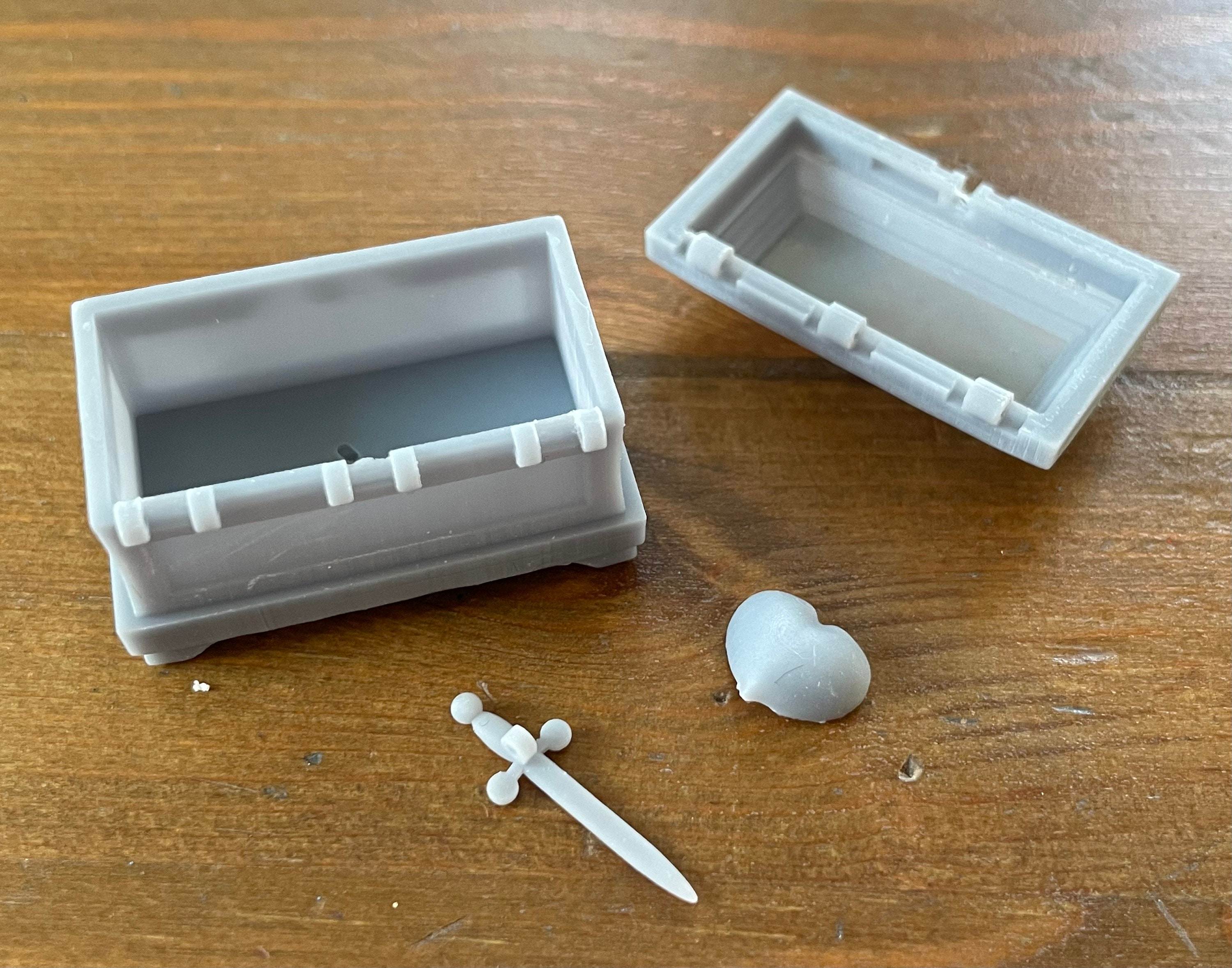 Custom Made 3d Sculpted / Printed Disney Snow White Heart Box - Etsy