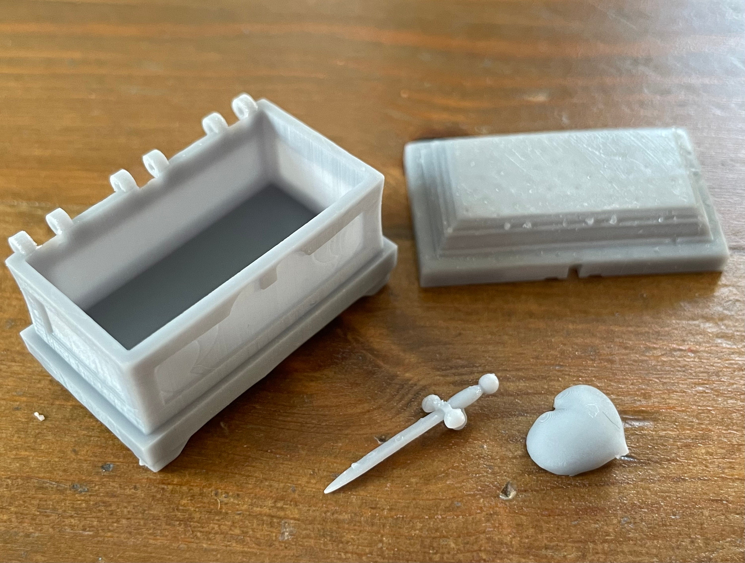 Custom Made 3d Sculpted / Printed Disney Snow White Heart Box - Etsy