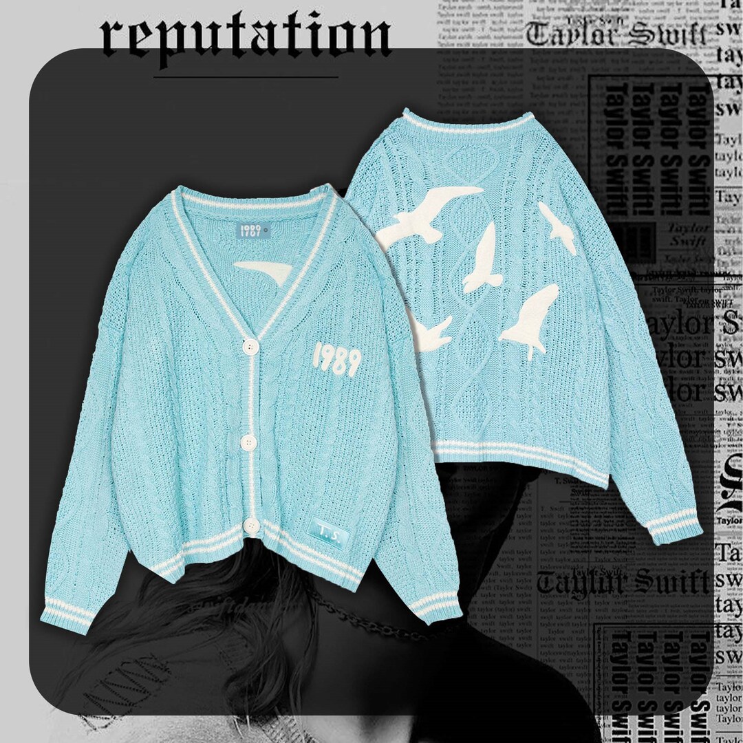 Limited Edition 1989 Version Cardigan 1989 Cardigan Seagull - Etsy Canada