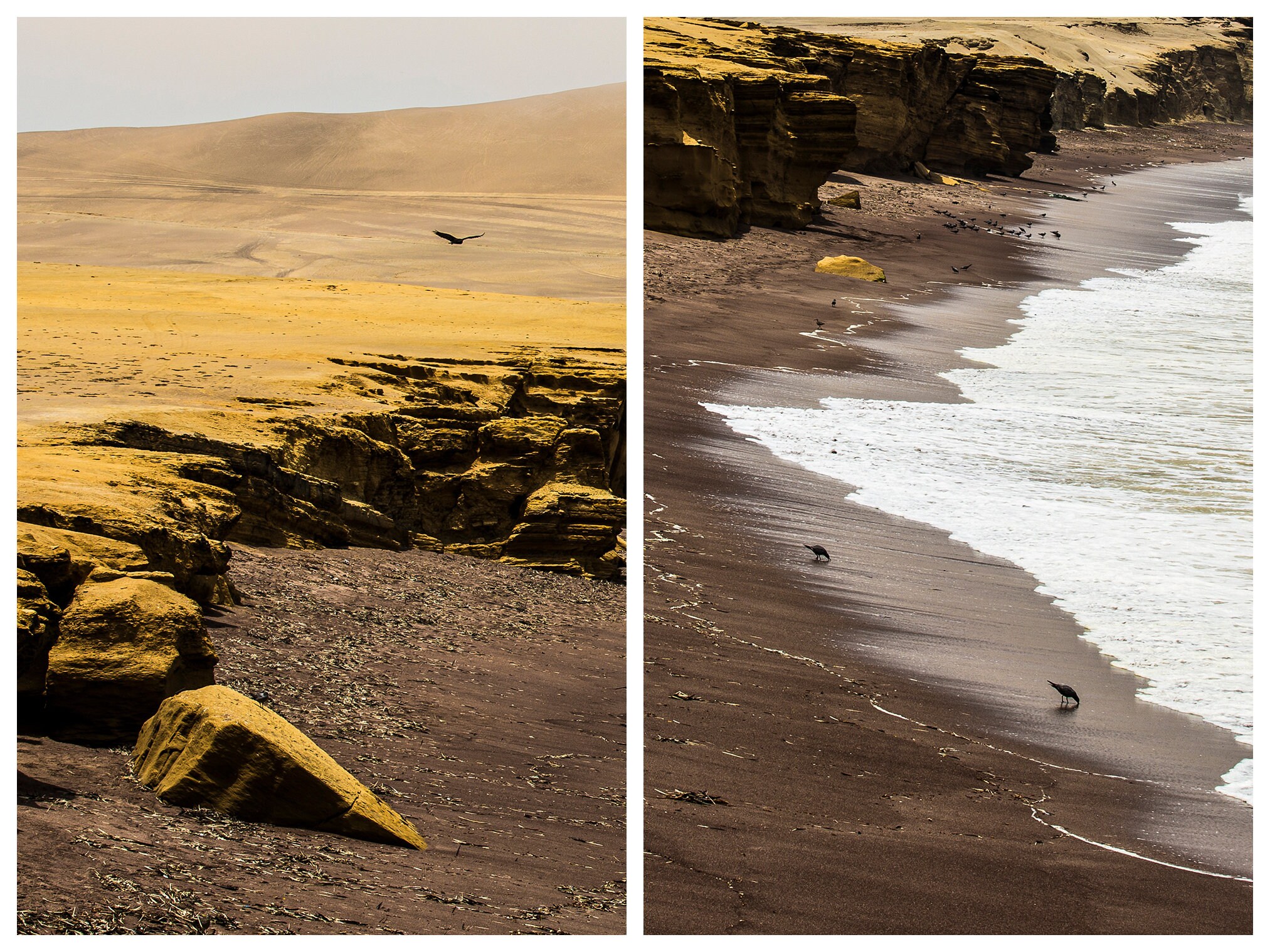 Playa Roja - Peru | Beach Print | Landscape Print | Nature Print ...