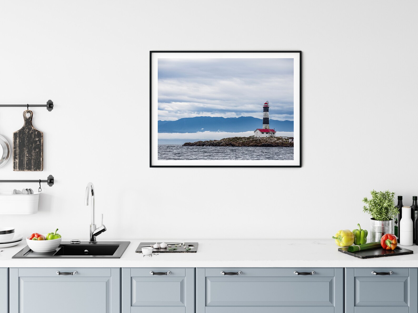 Race Rocks Lighthouse - Canada | Ocean | Lighthouse | Landscape Print ...