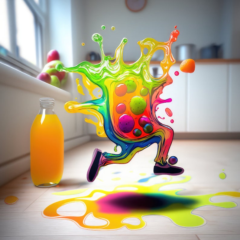 Running Fruit Drink Digital Download - Etsy