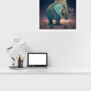 Clockwork Woolly Mammoth - Digital Download - Etsy
