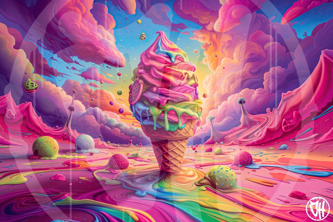 Ice Cream World - Digital Download - Etsy